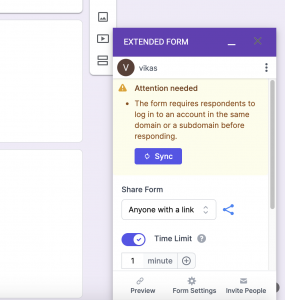 Documentation – Extended Forms