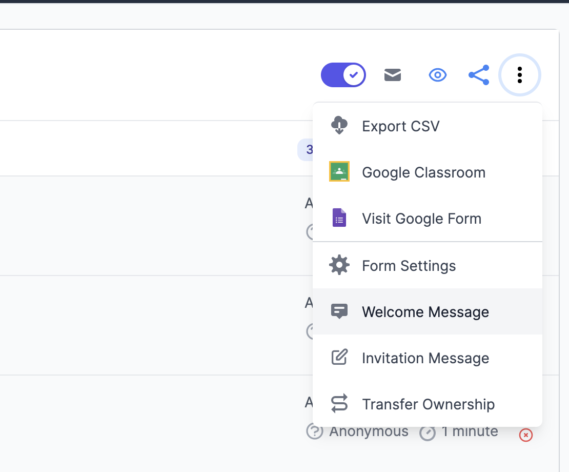 How to Customize Welcome Message – Documentation