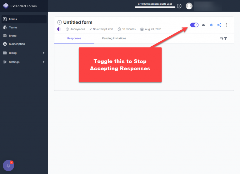 Documentation – Extended Forms