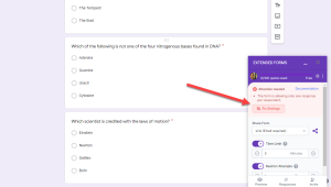 Documentation – Extended Forms