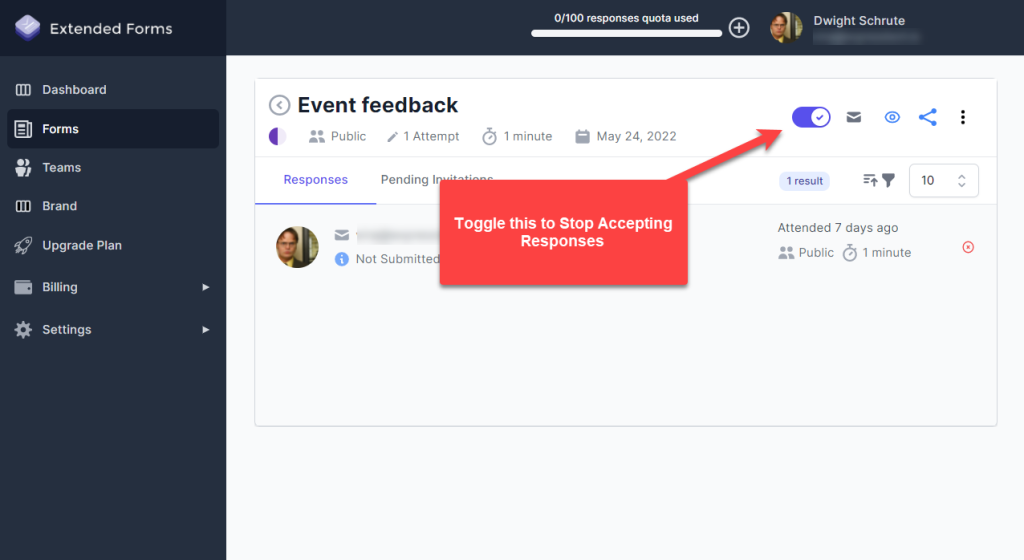 Documentation – Extended Forms