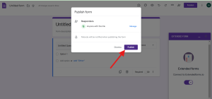 How to Fix the ‘Form Not Published’ Error When Connecting Extended ...