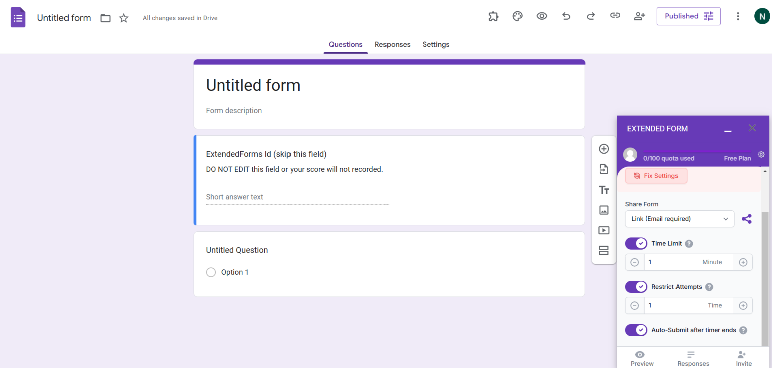 How to Fix the ‘Form Not Published’ Error When Connecting Extended ...